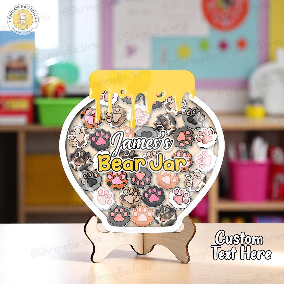 Magnetic Reward Jar With Tokens, Reward System Behavior, Personalized ...