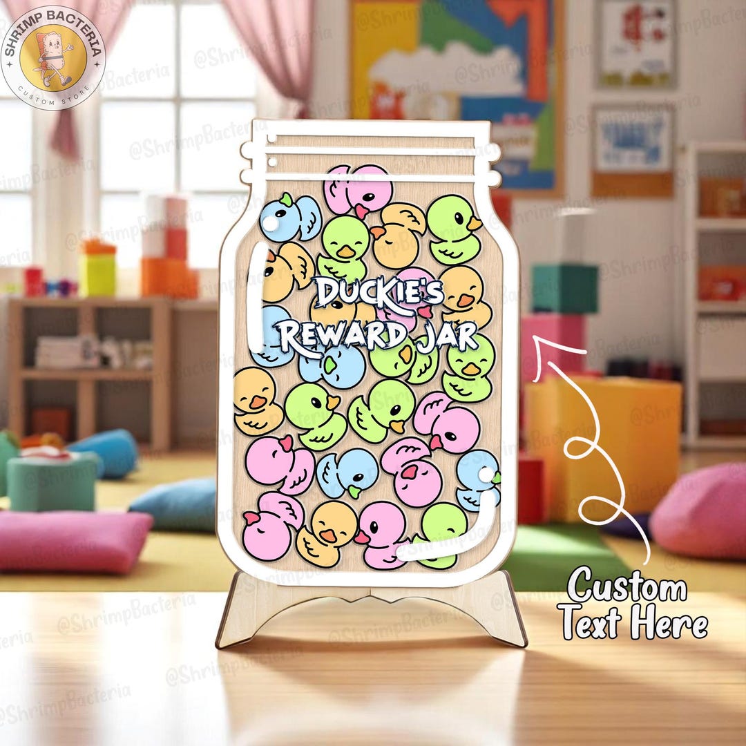 Magnetic Reward Jar With Tokens, Reward System Behavior, Personalized ...