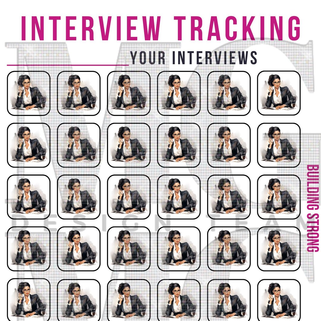 Canva Interview Template - Etsy