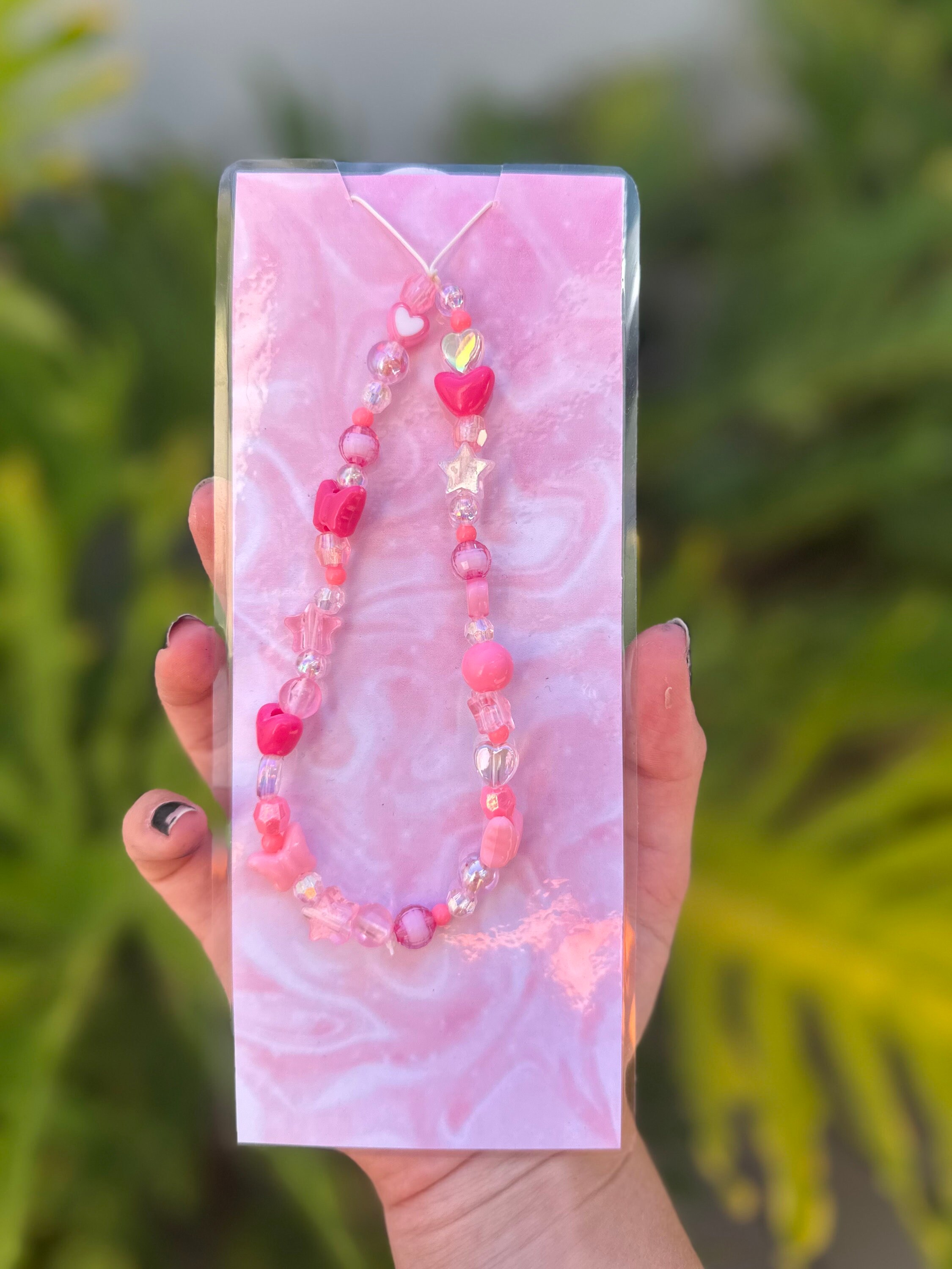 Bubblegum Pink Phone Charm - Etsy