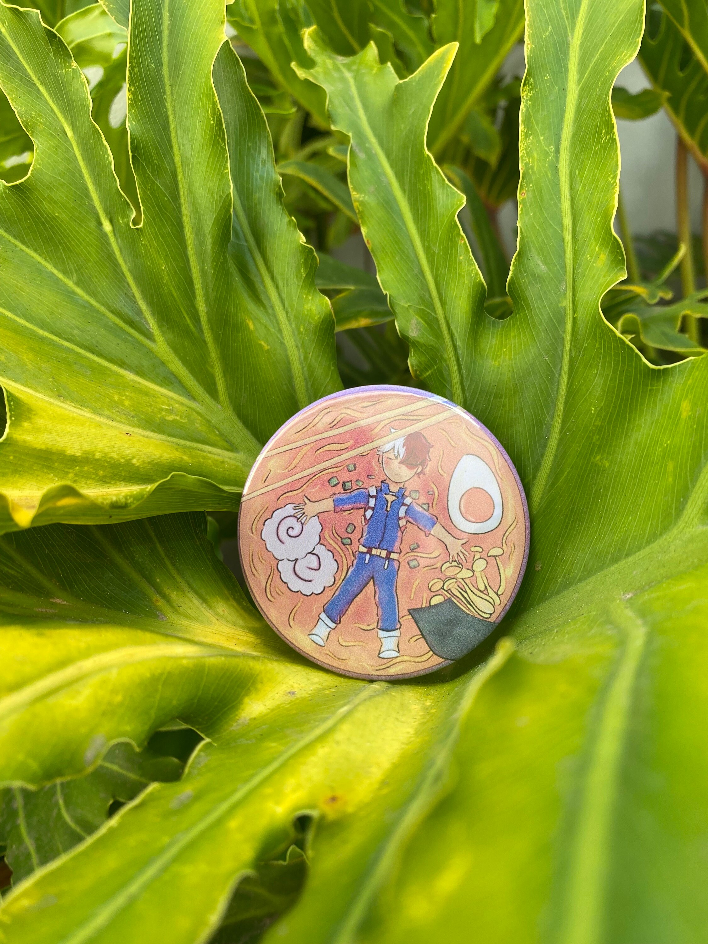 Todoroki MHA Badge - Etsy
