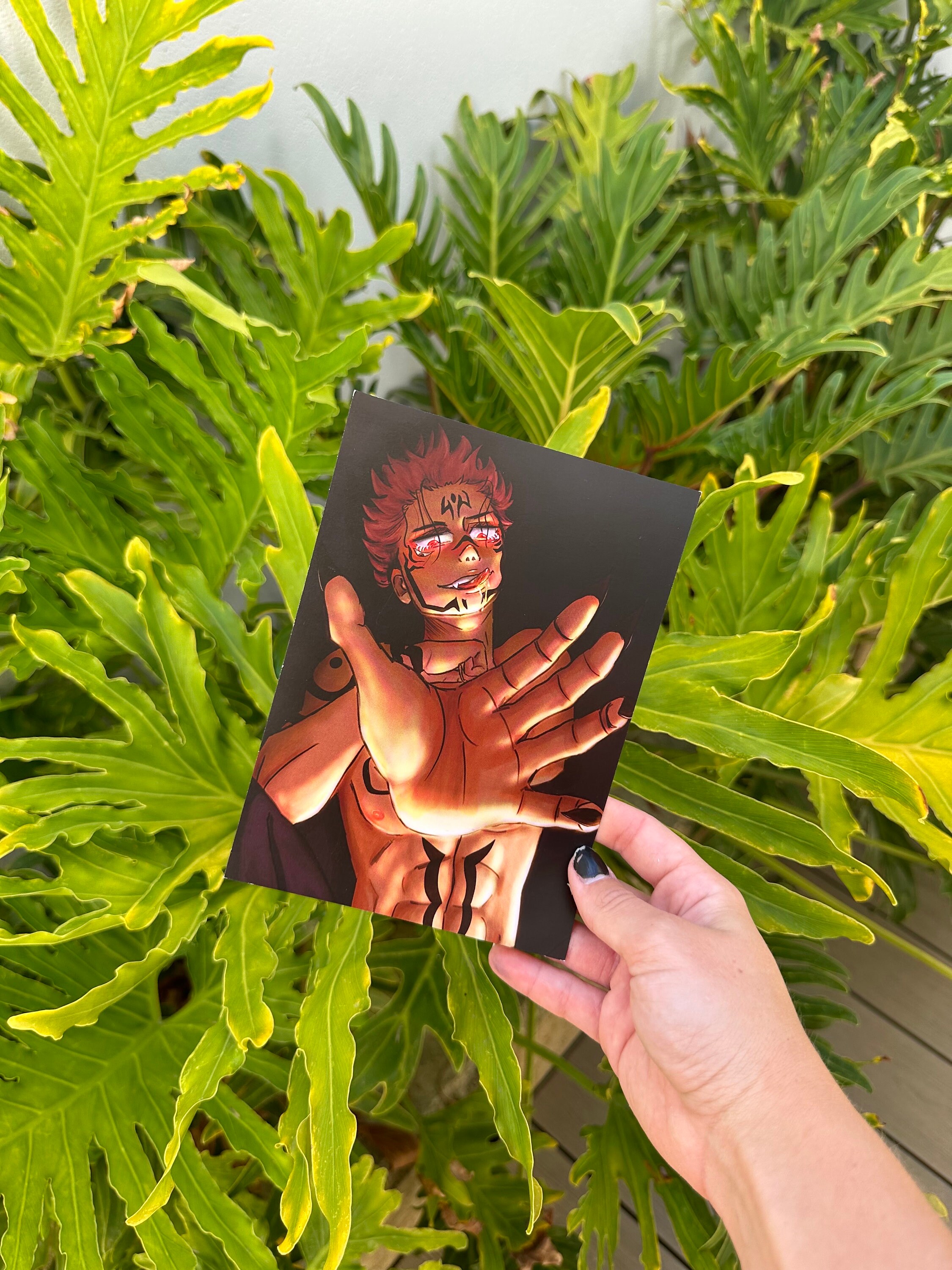 Sukuna Print - Etsy