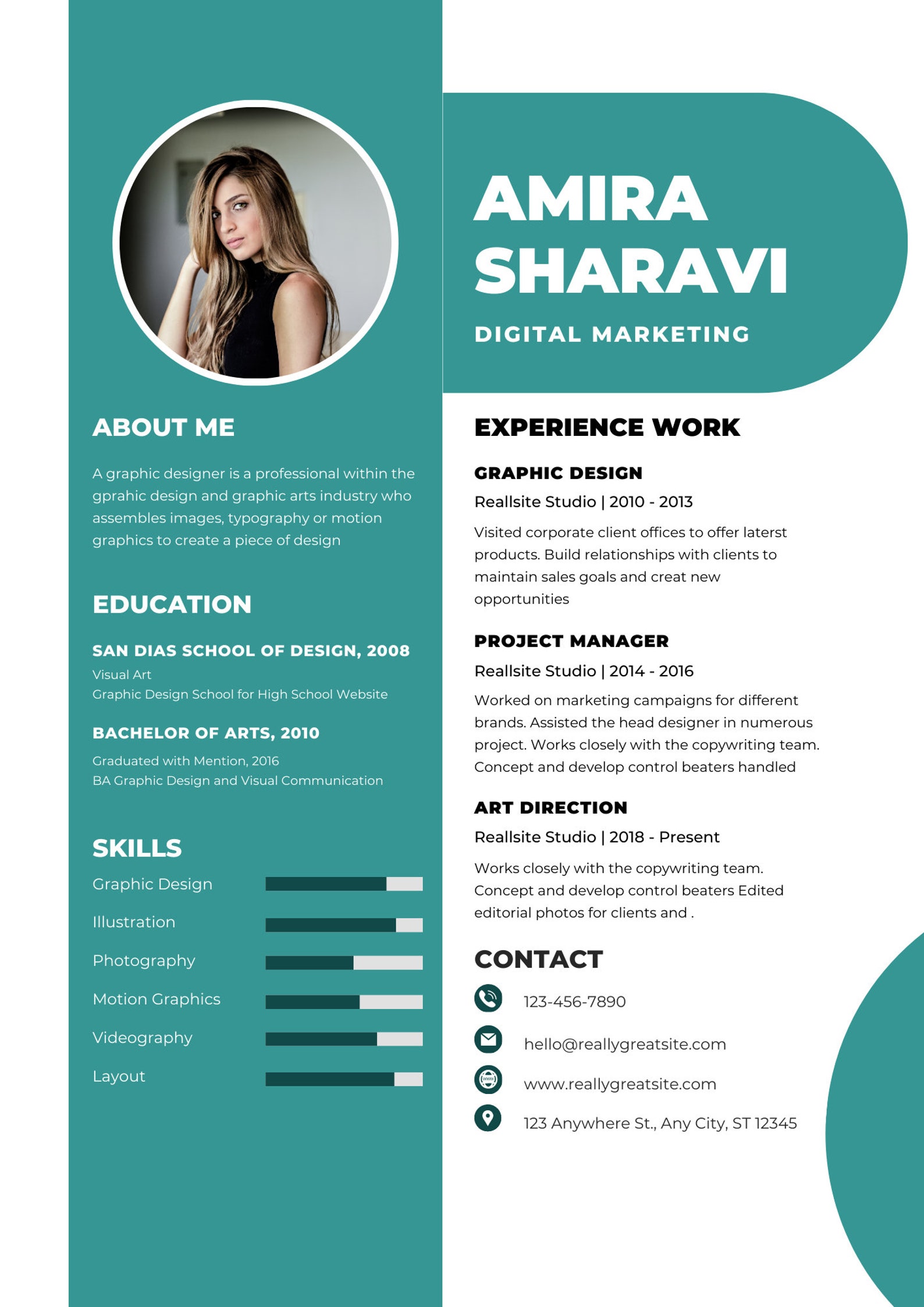 CV Template Customized for Various Industry - Etsy