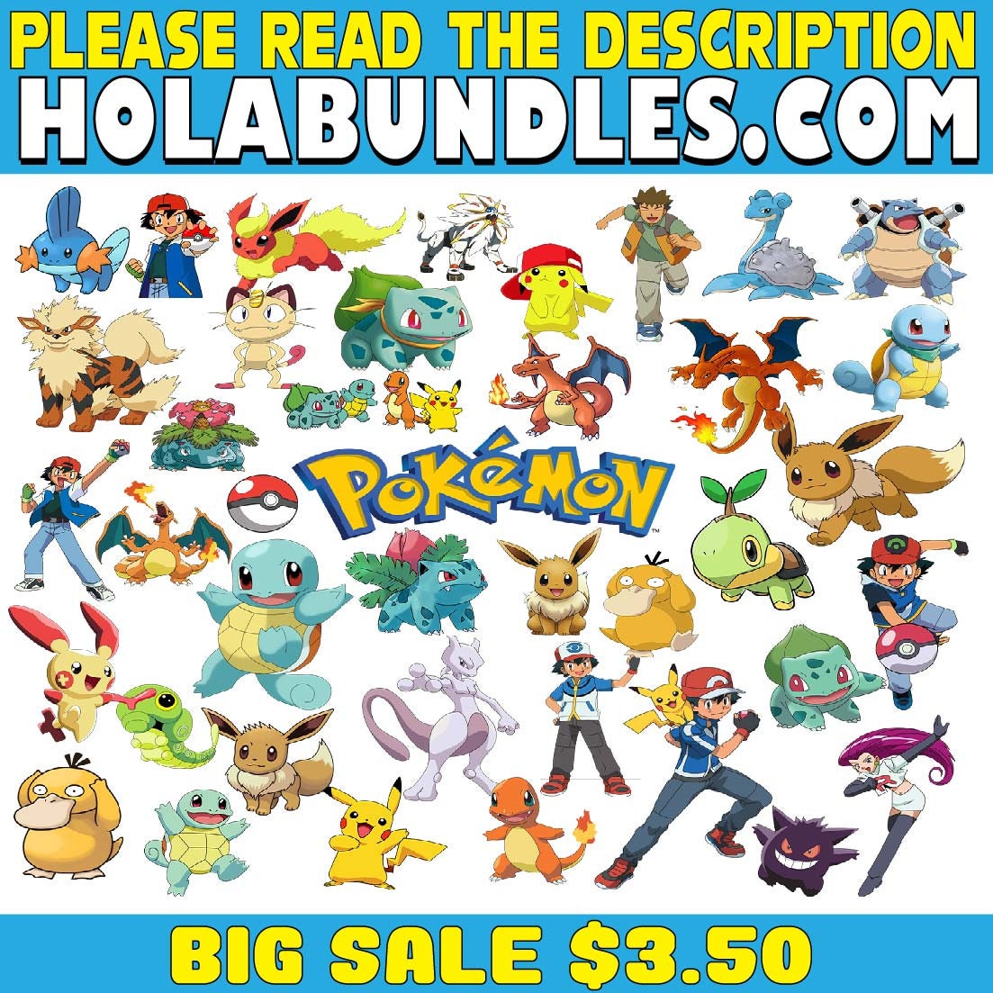Pokemon PNG and Pokemon SVG Bundle, Pokemon Layered Svg, Pokemon Vector ...