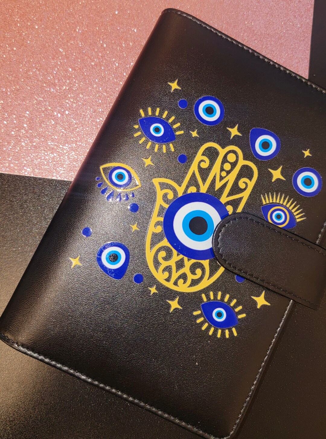 Evil Eye Savings Planner, Protect Your Vibes Planner, Cash Saving ...