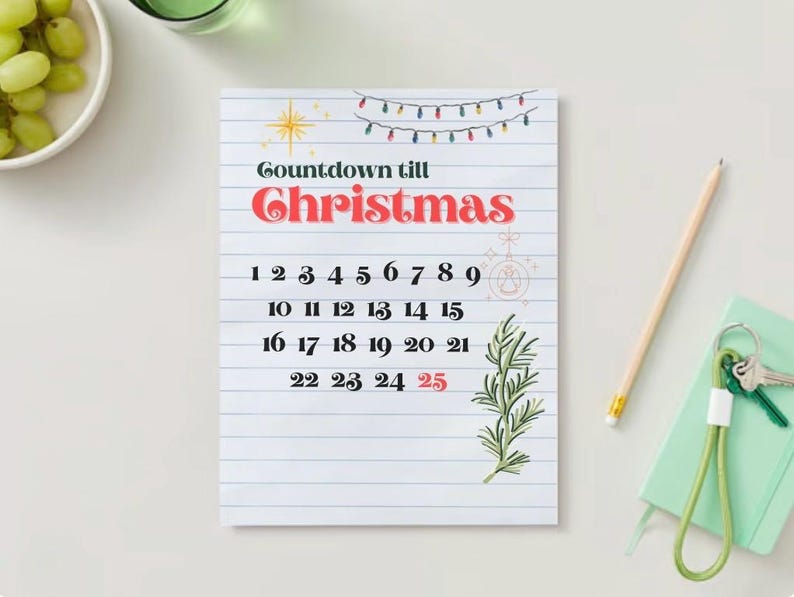 Christmas Countdown | Countdown Till Christmas | Counting Days Until ...
