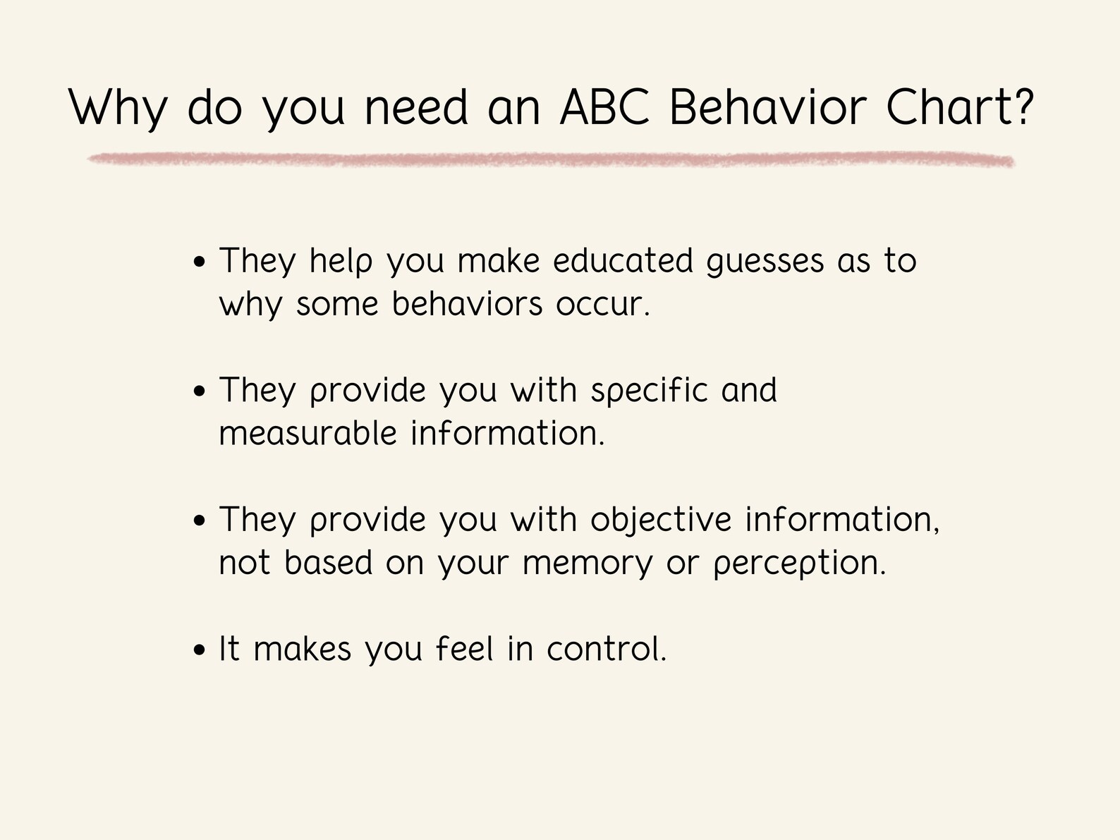 Editable ABC Behavior Chart Behavior Analysis Consequence Chart ...