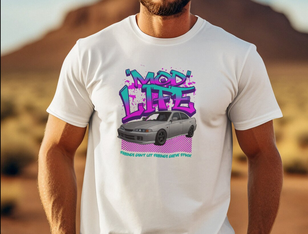 DB8 Integra Mod Life Shirt, Integra Sedan, Integra Type-r, Graphic Tee ...