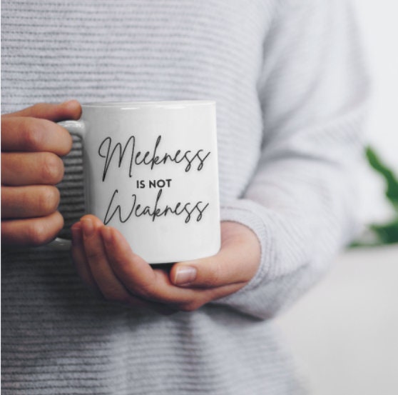Meekness is Not Weakness, Gift for Friend, Birthday Gifts for Men ...