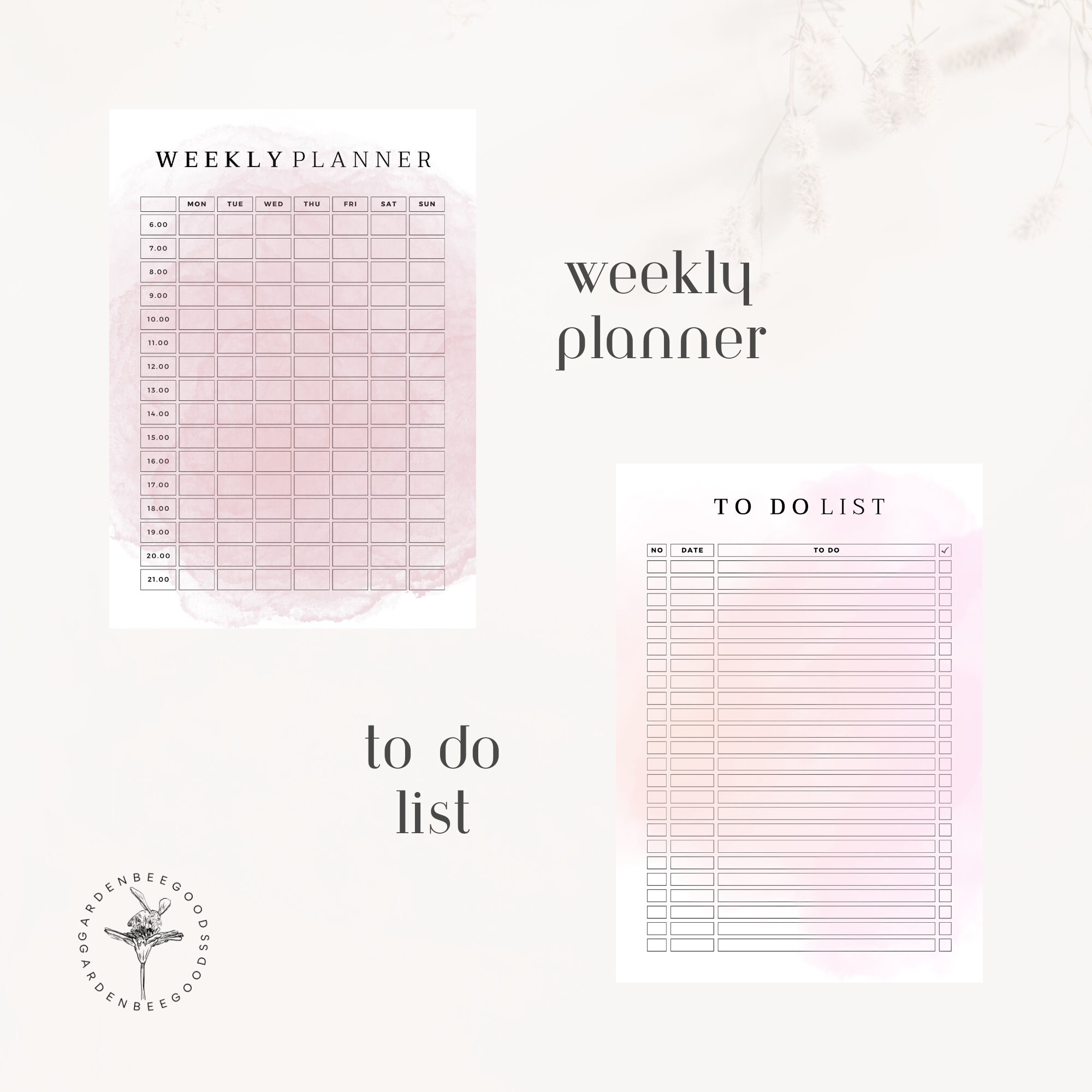Printable 2024 Planner Template - Etsy