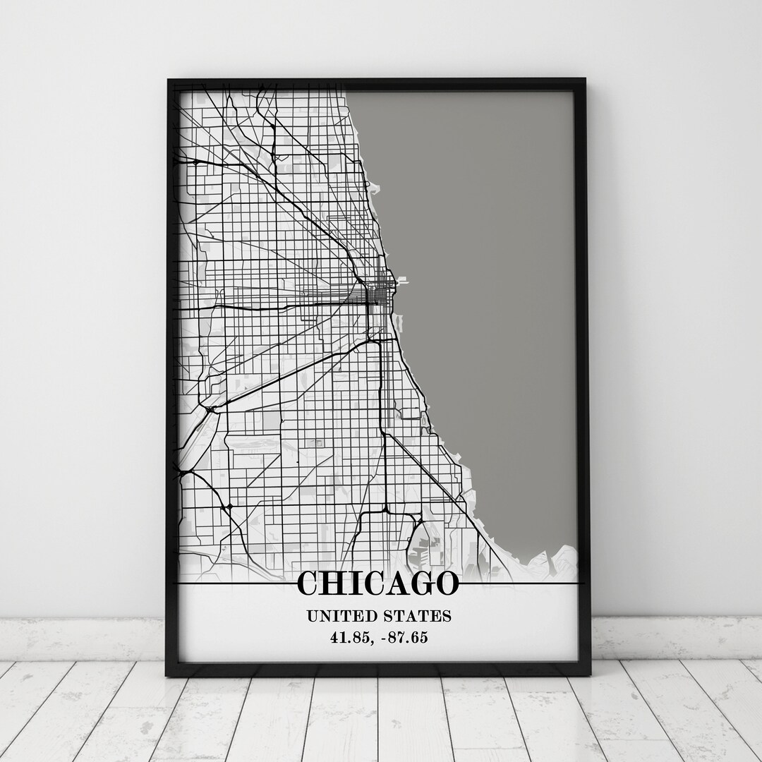 Custom City Map, Digital Download Custom Map Print, Personalized Map of ...