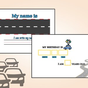 Printable Kids Busy Book Transportation Theme - Etsy