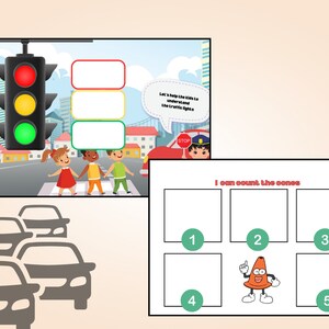 Printable Kids Busy Book Transportation Theme - Etsy