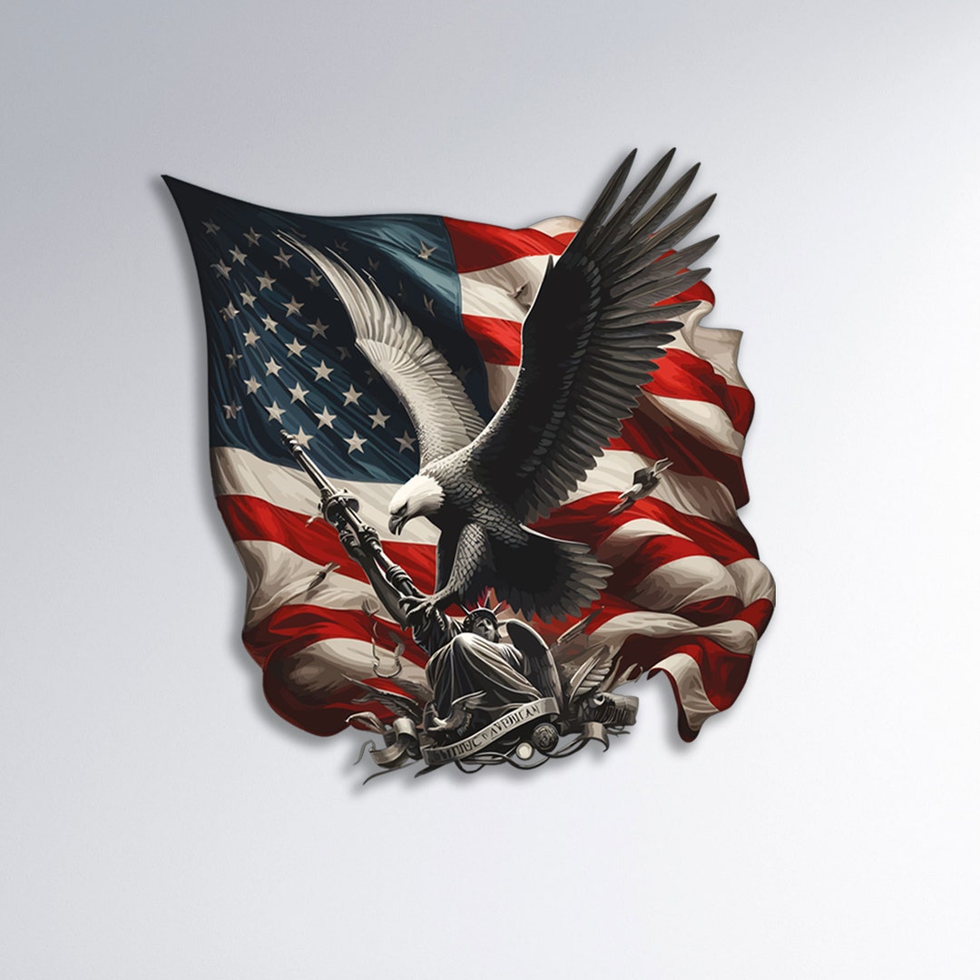 Independence Day Metal Wall Decor, 4th of July Wall Hangings, Fourth of ...