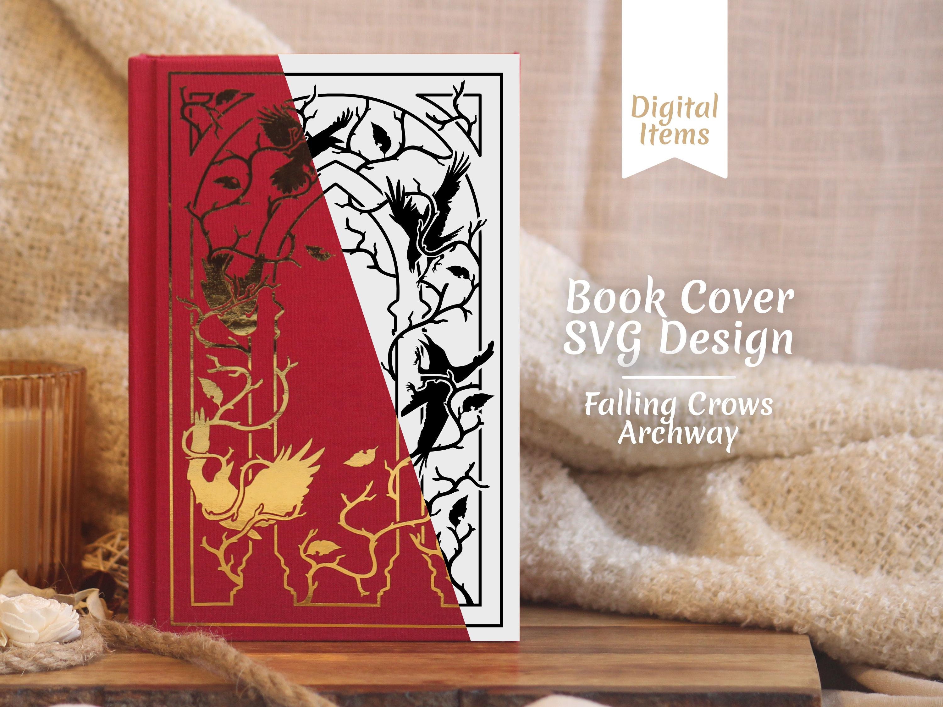 Falling Crows Archway Book Cover SVG Package - Etsy