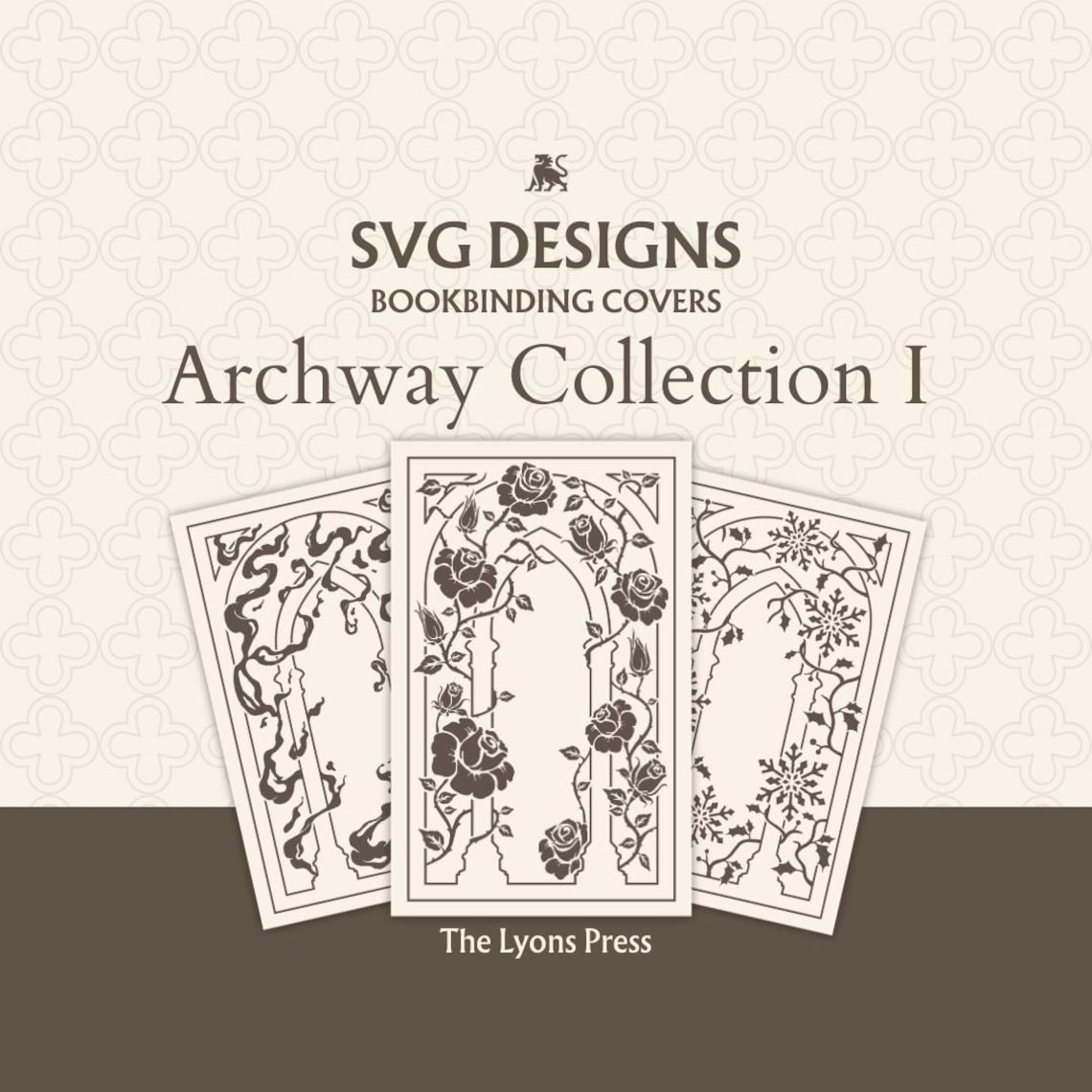 Archway Collection Book Cover SVG Package - Etsy