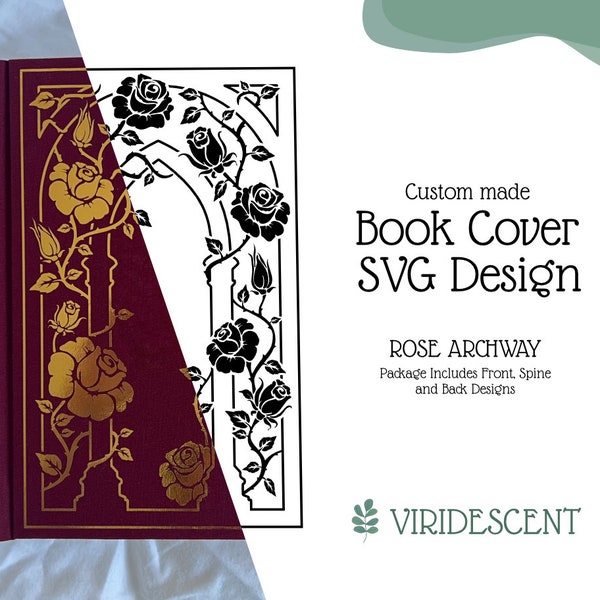 Book Cover Svg - Etsy Australia