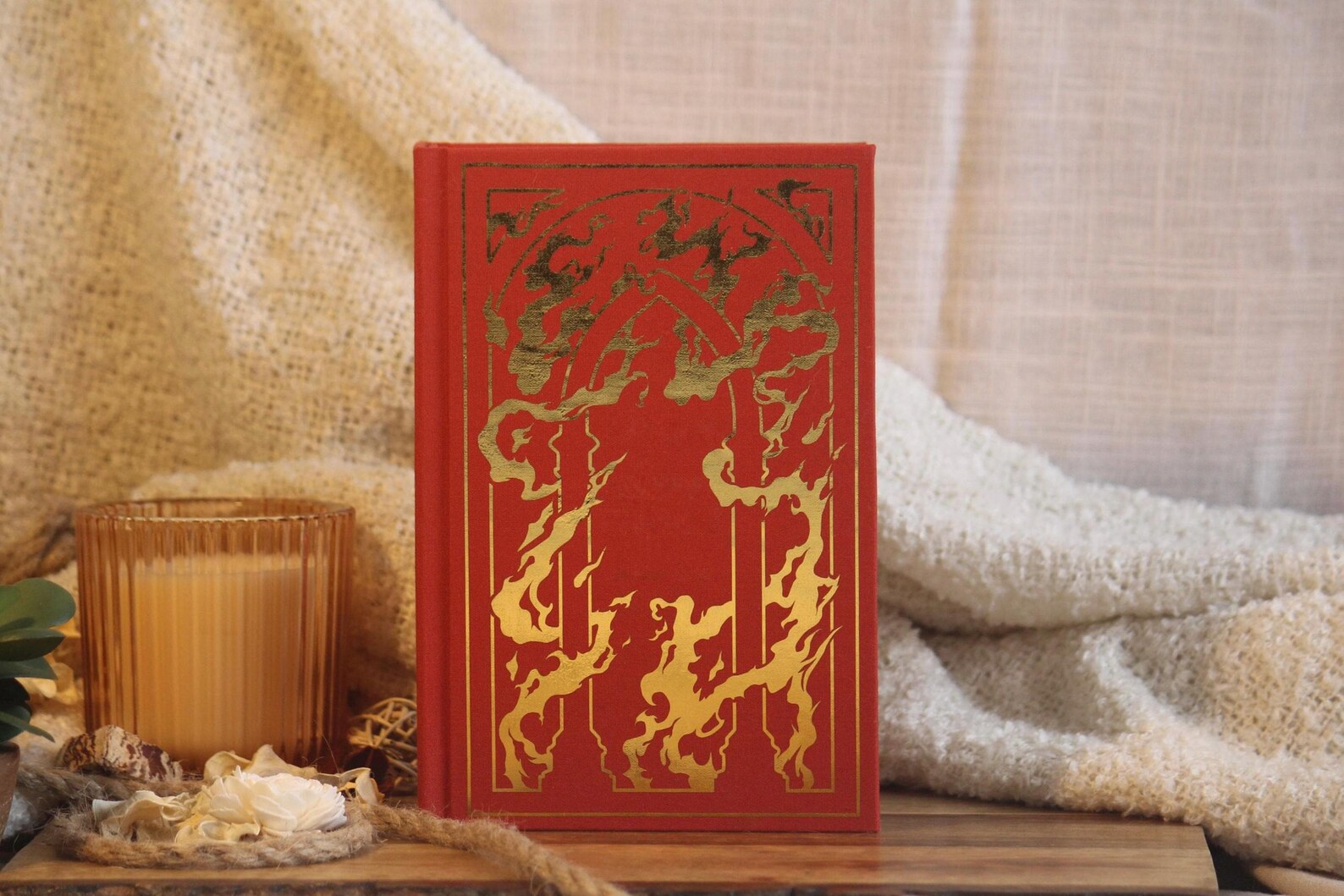 Flaming Archway Book Cover SVG Package - Etsy