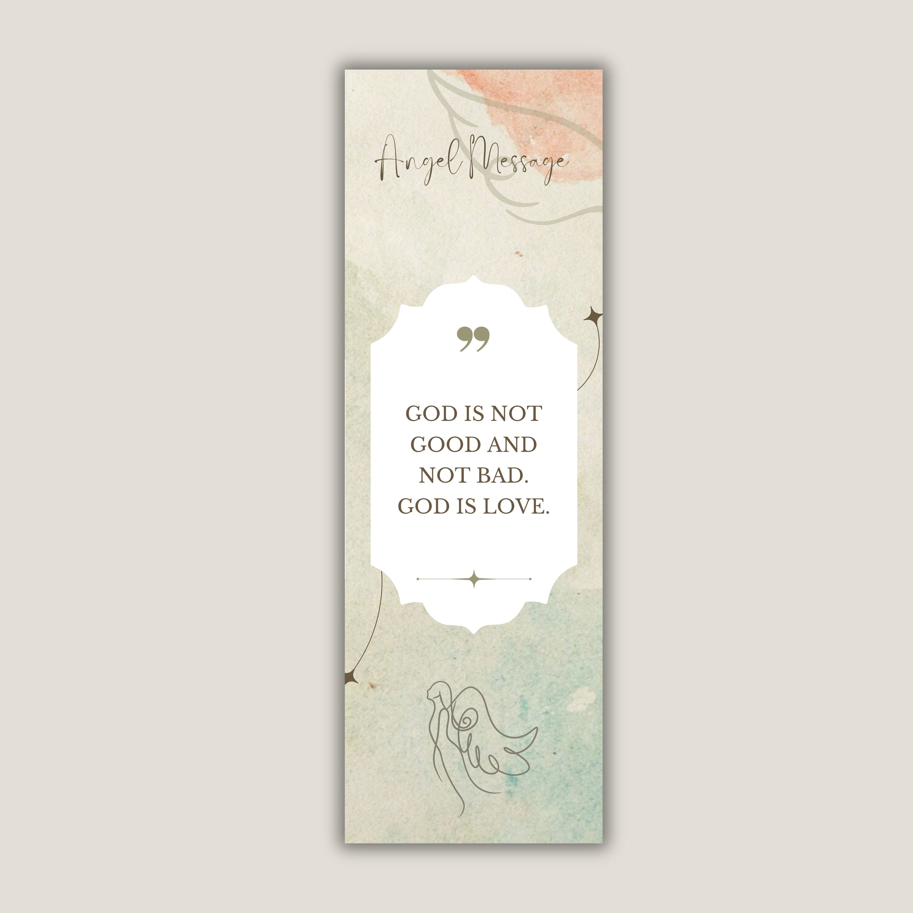 Angel Message Digital Bookmarks Bundle, Unique Printable Bookmarks for ...