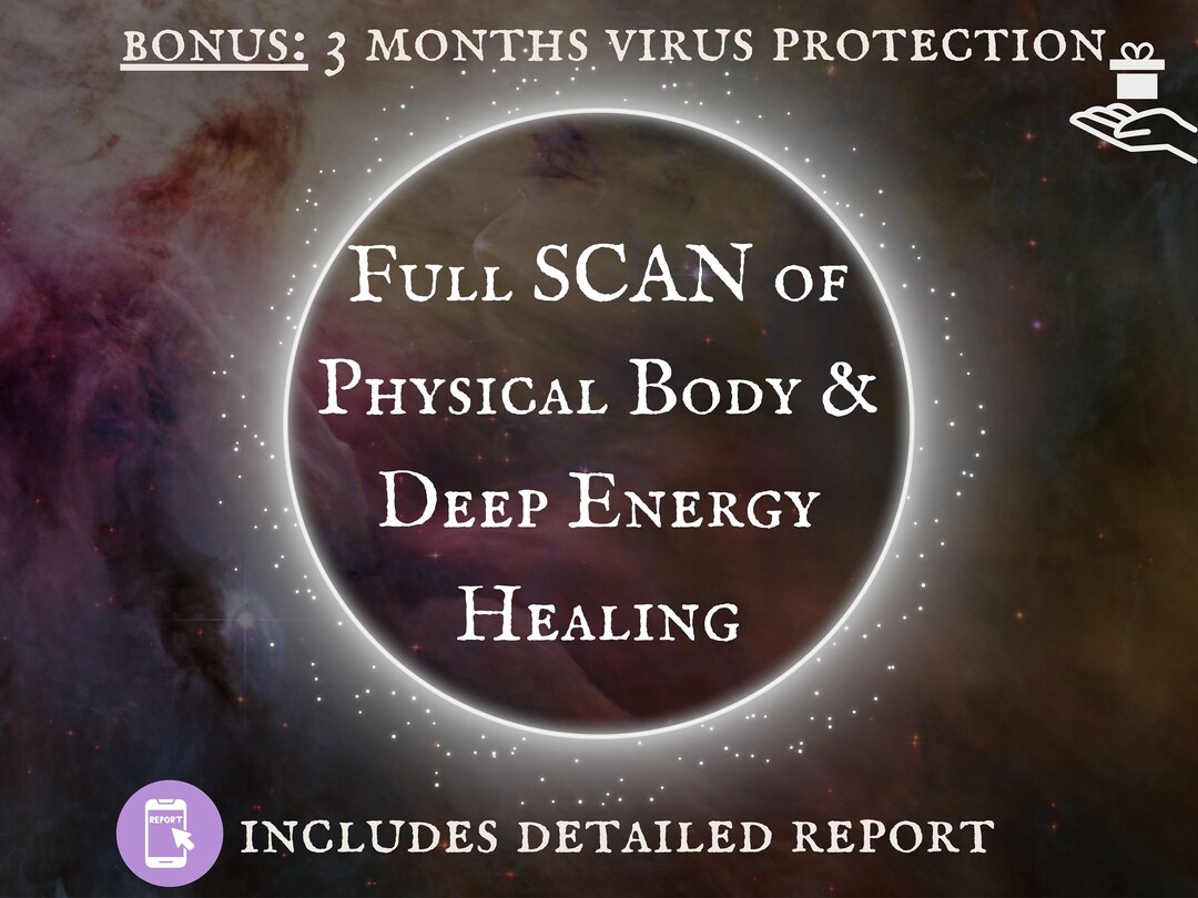 Distant Energy Body Scan & Deep Energy Healing, Energy Health Reading ...