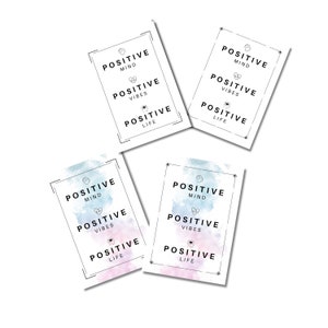 Positive Affirmations Watercolor Art Prints, Home Decor (digital ...