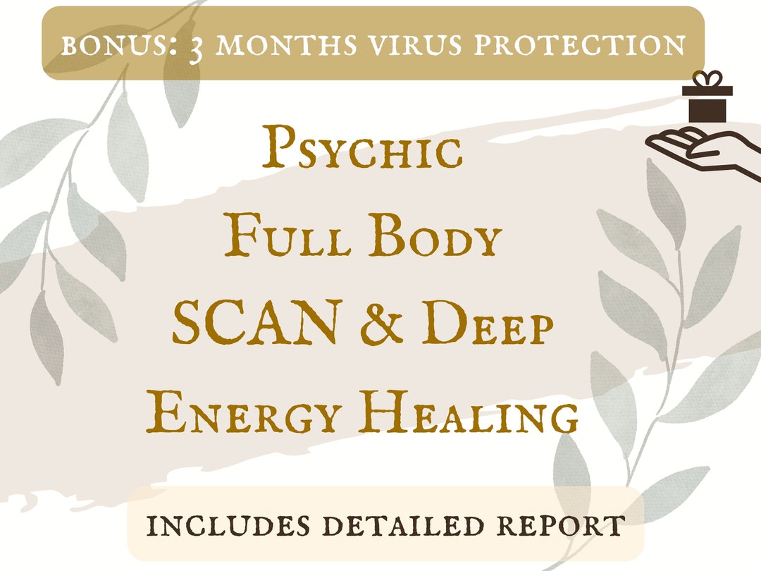 Psychic Full Body Scan + Deep Energy Healing, Intuitive Health Reading ...
