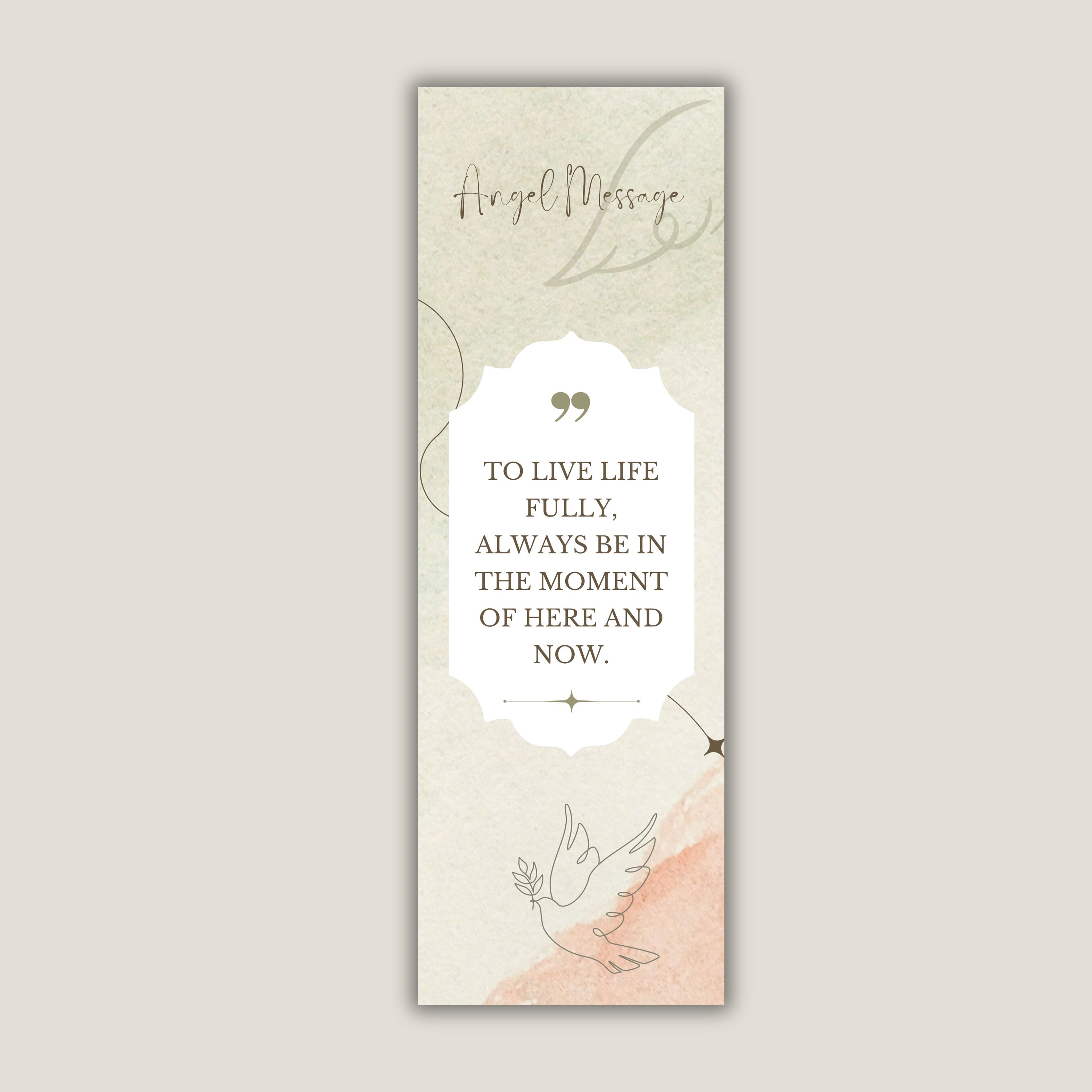 Angel Message Digital Bookmarks Bundle, Unique Printable Bookmarks for ...