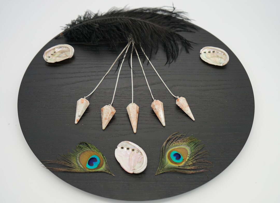 Sunstone Pendulum, Pendulum, Sacral Chakra Crystal, Sunstone, Sacral ...