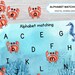 Alphabet Matching, Alphabet Matching Game, Crabs Activity, Alphabet ...