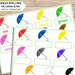 Colour Umbrellas, Colour Matching Game, Colour Matching, Colour ...
