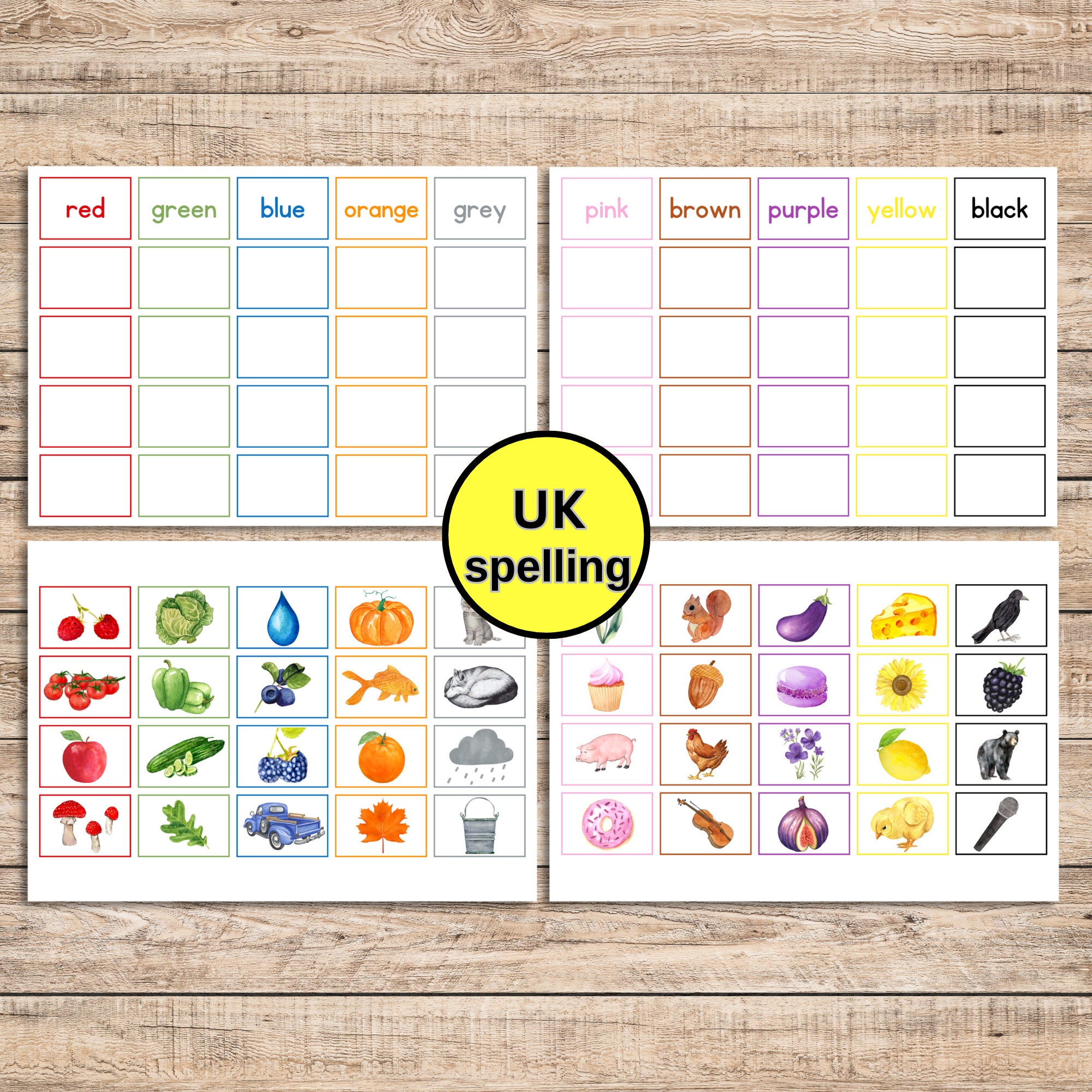 Colour Sorting, Colour Sorting Activity, Colour Matching, Colour ...