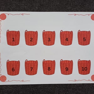 Number Cats Matching Game, Number Matching, Number Worksheets, Number ...