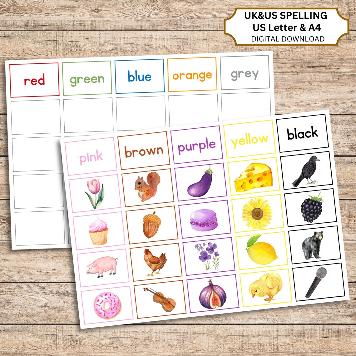 Colour Sorting, Colour Sorting Activity, Colour Matching, Colour ...