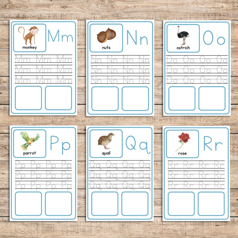 Alphabet Activity, Alphabet Tracing, Letter Tracing, Beginning Sounds ...