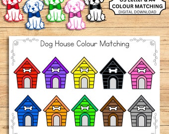 Sheep Colour Matching Activity, Colour Game, Colour File Folder Game ...