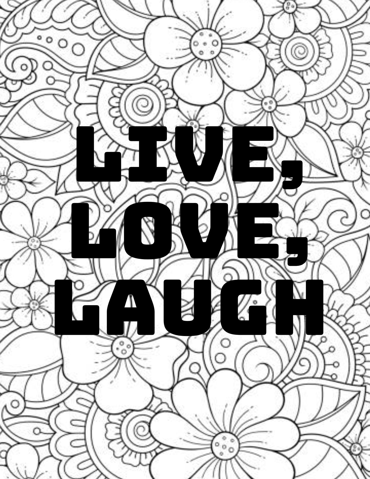 30 Motivational Coloring Pages for Mental Health and Relaxation ...