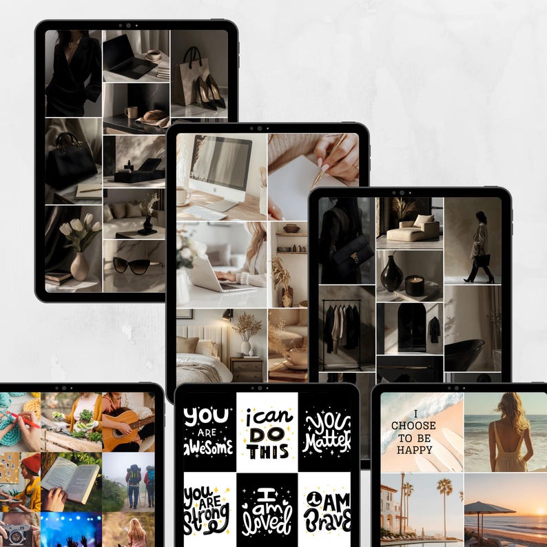 2025 Printable Vision Board Bundle With 800 Printable Photos ...