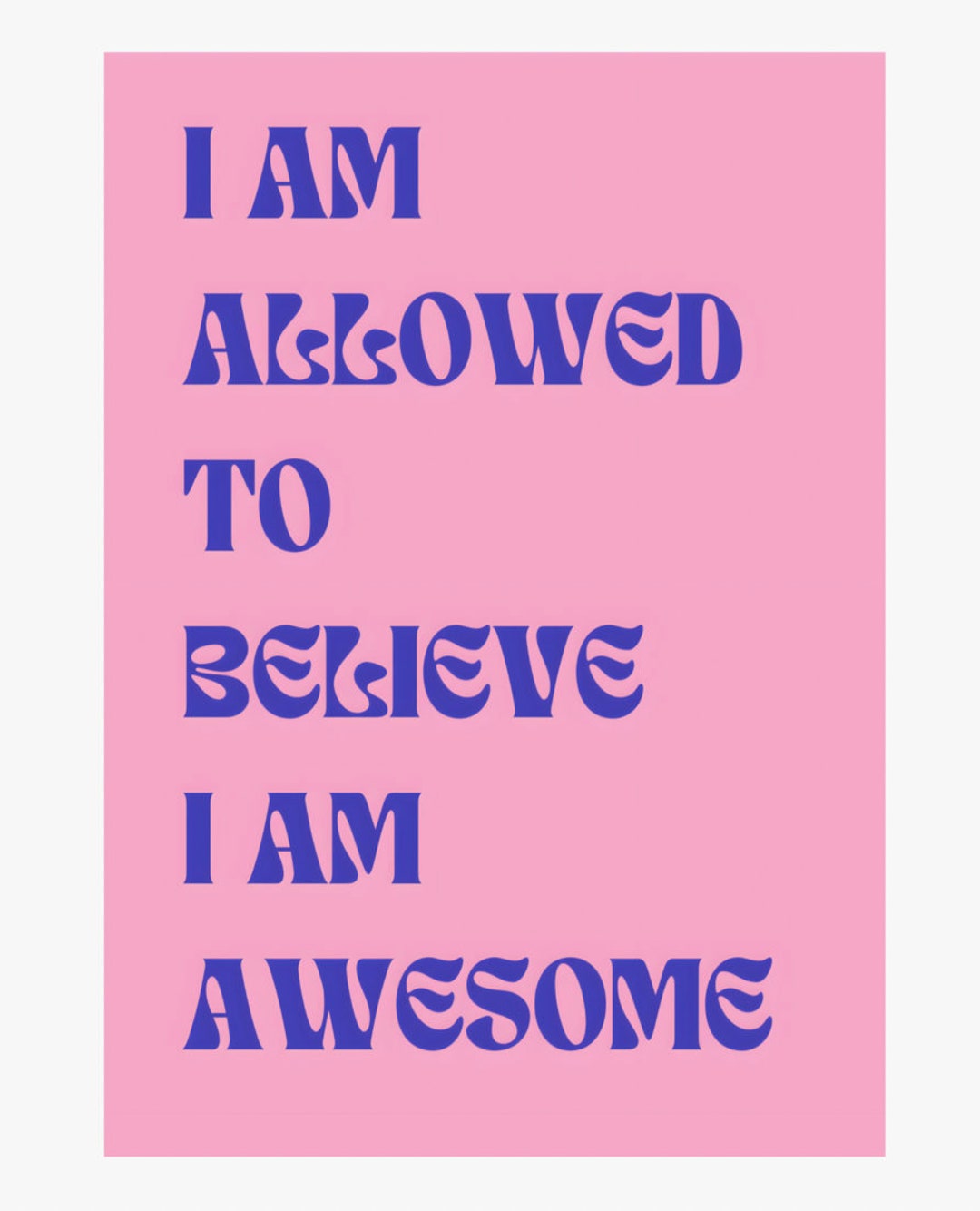 Poster I Purple Poster I Gift for Her I Girly Things I Wall Decor I ...