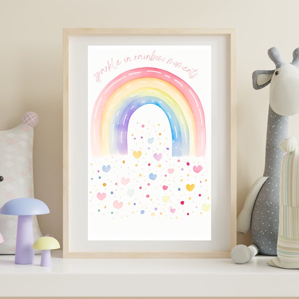 Rainbow Poster - Etsy