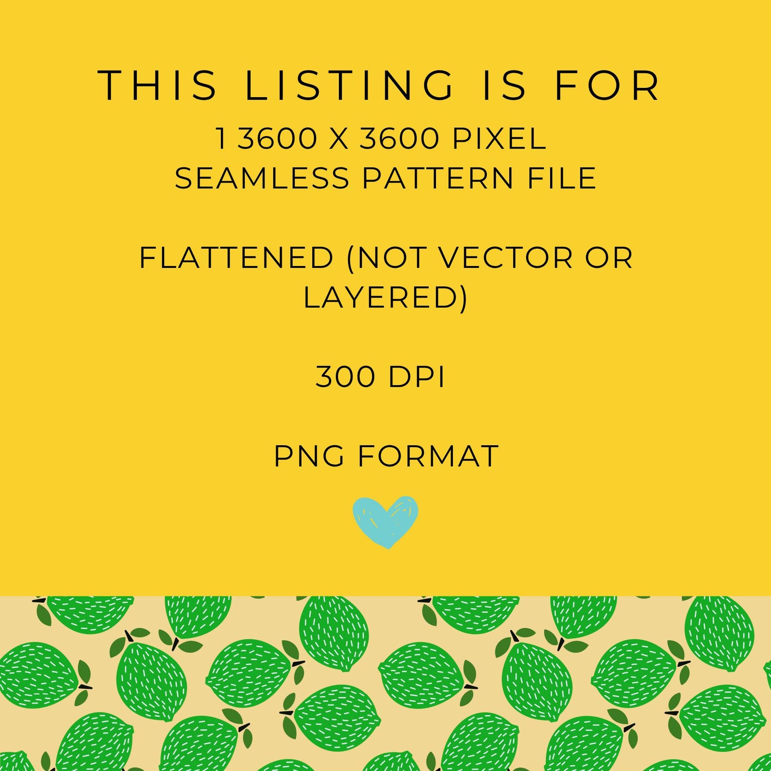 Limes Seamless Pattern - Summer Fruits - Limes Lemons Citrus - Pattern ...