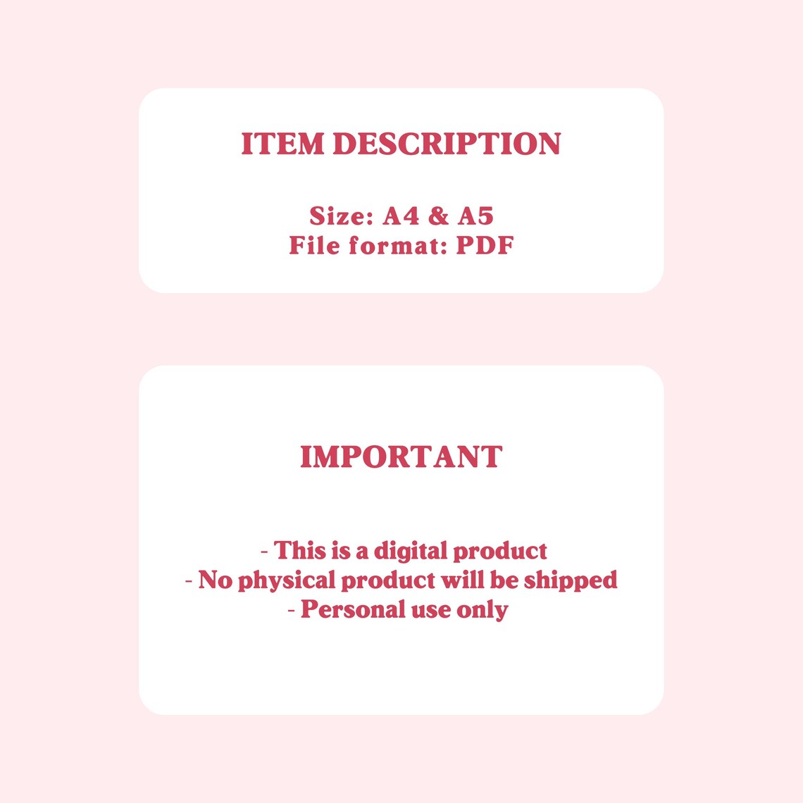 Eid Planner Printable A4 & A5 PDF | Pink Ramadan Organizer, Zakat Eid ...