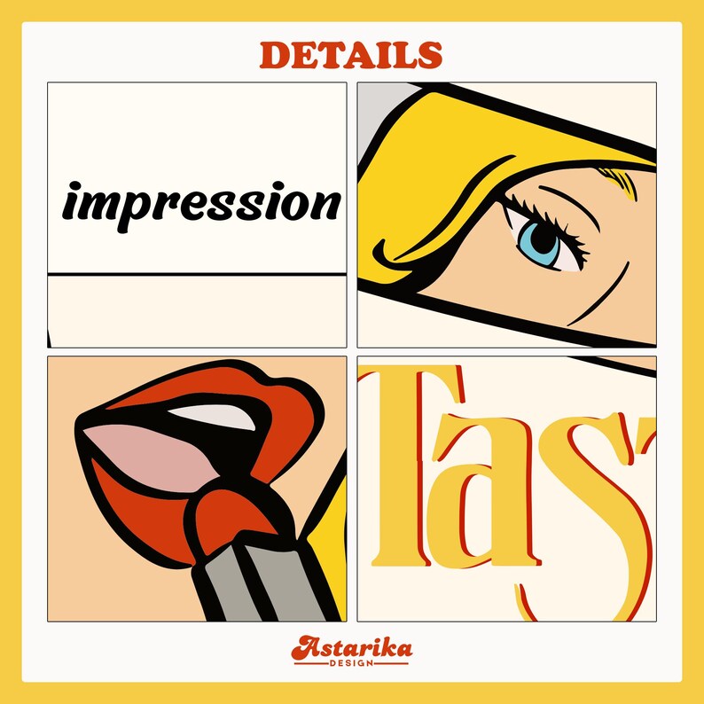 Sabrina Carpenter Taste Printable Wall Art Pop Art Comic Poster Short N ...