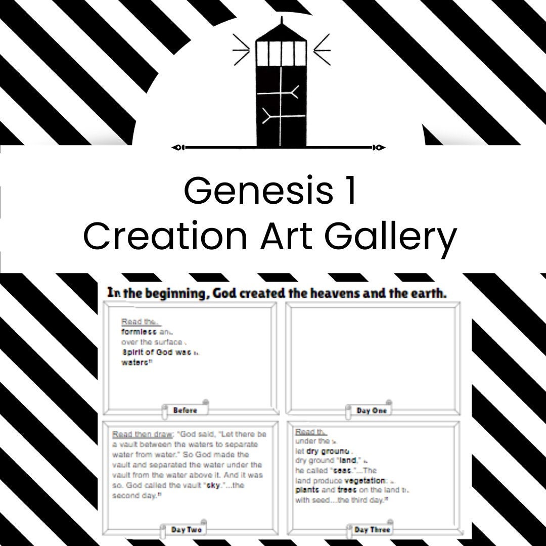 Genesis 1 - Creation - Art Gallery - Etsy