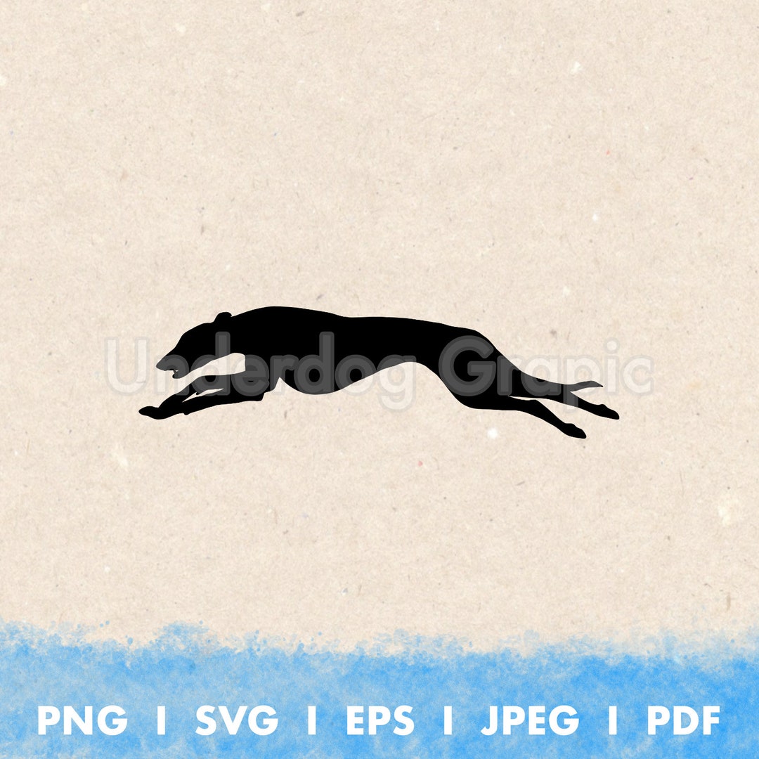 Arquivo digital SVG Silhueta de Galgo español - Etsy Portugal