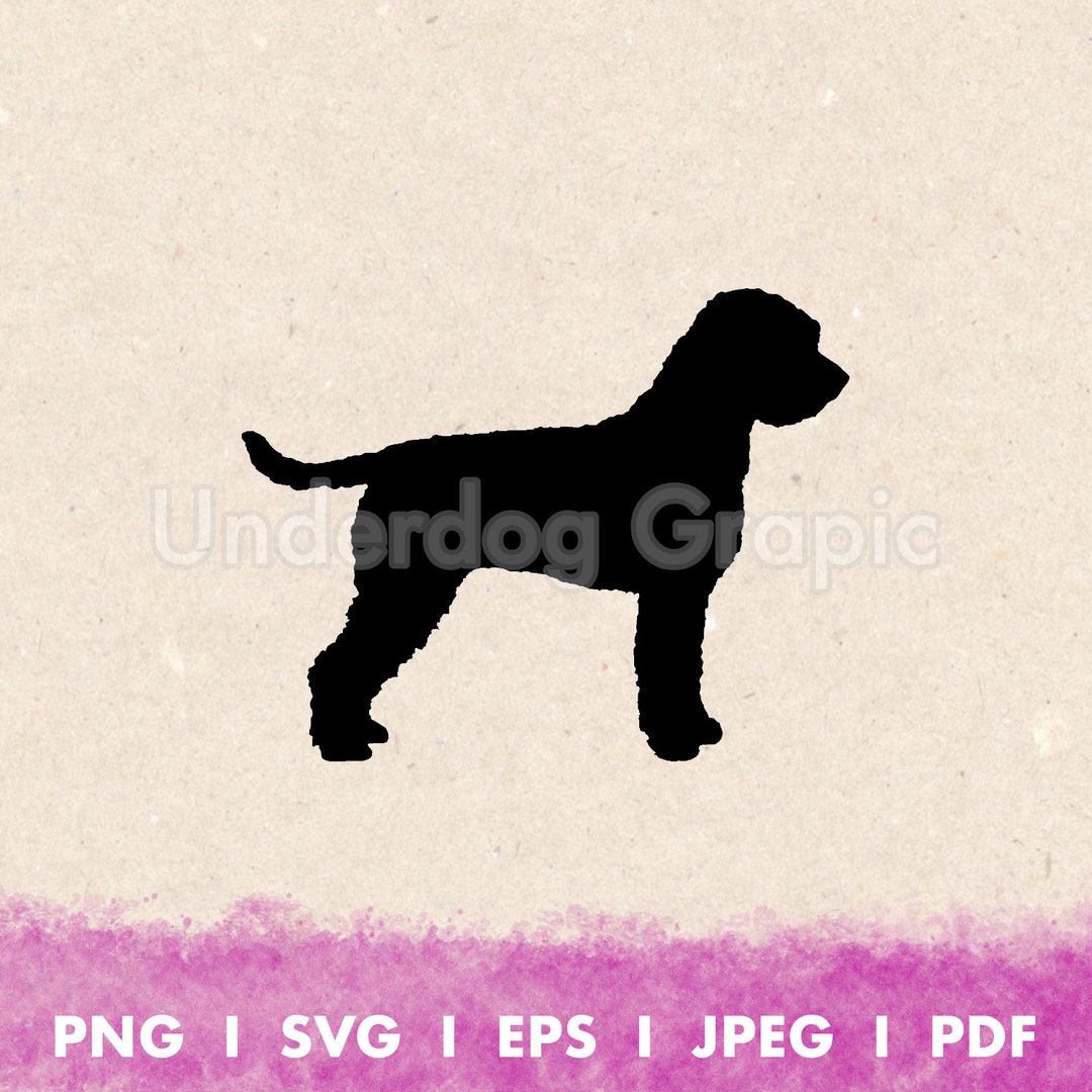 Svg Digital File Lagotto Ramagnolo Silhouette - Etsy
