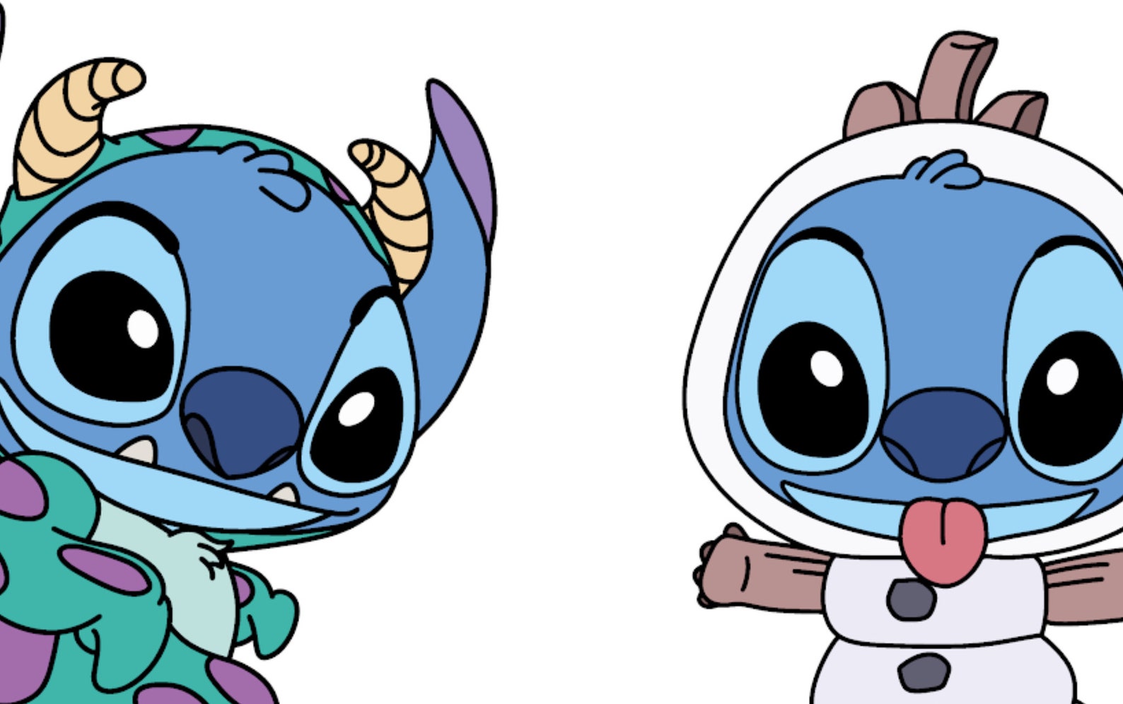 Stitch in Disguise Costume Svg Pdf Ai Png Draw Halloween - Etsy