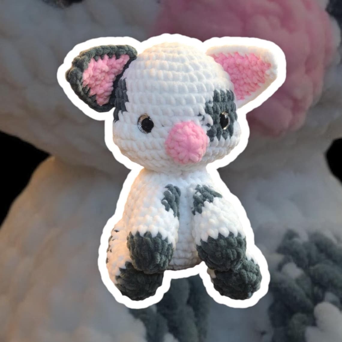 Piglet Pua [moana] Plushie Crochet Pattern - Etsy