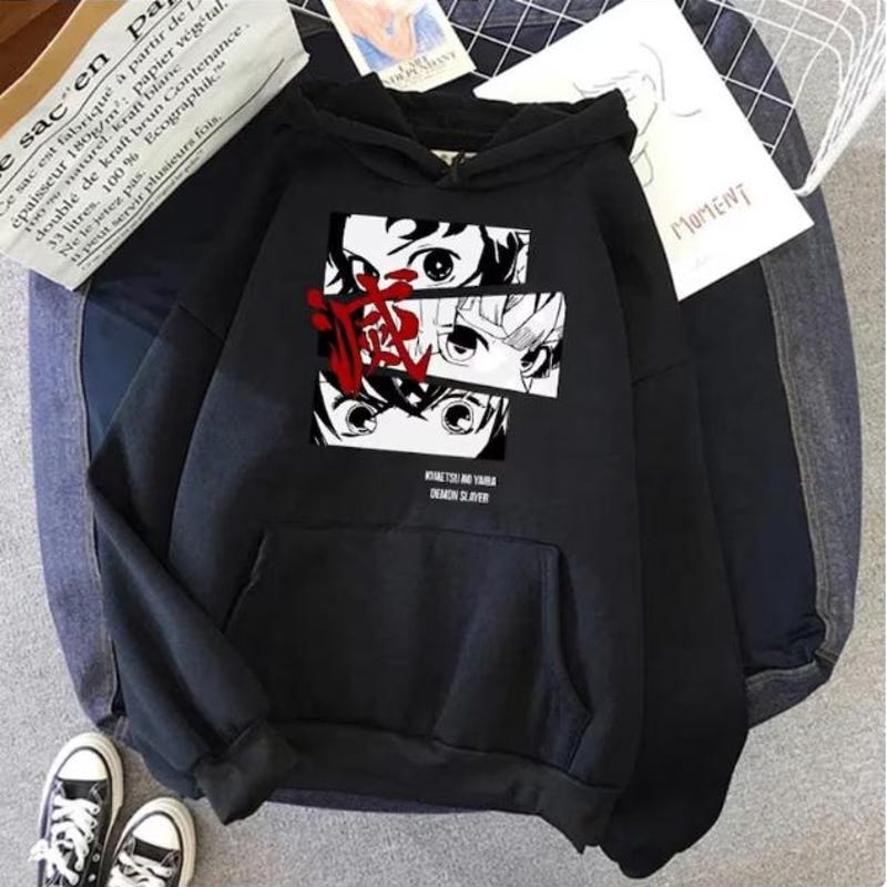 Demon Slayer Hoodie - Etsy