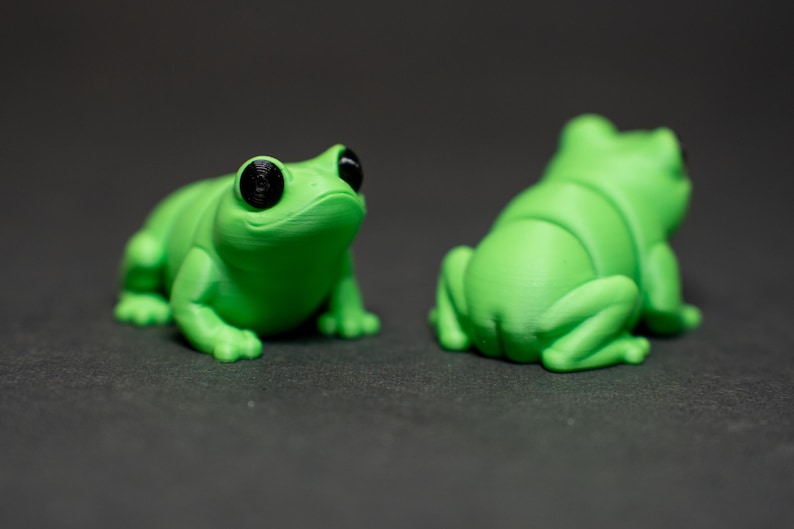 Cute 3d-printed Animal Figures Articulated Collectibles - Etsy