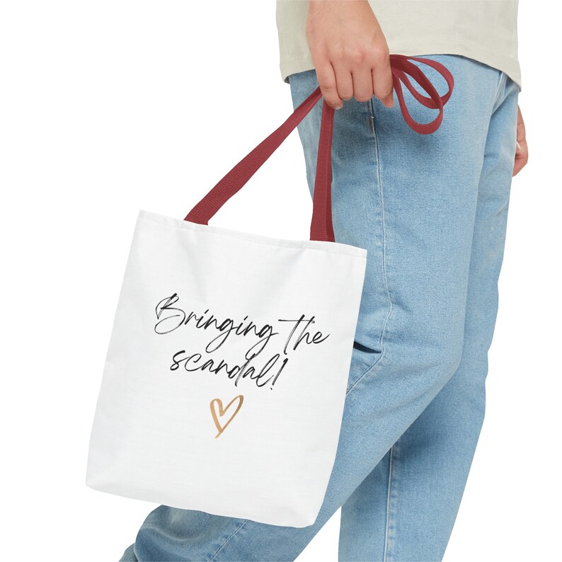 Bridgerton Inspired Tote Bag Bringing the Scandal - Etsy